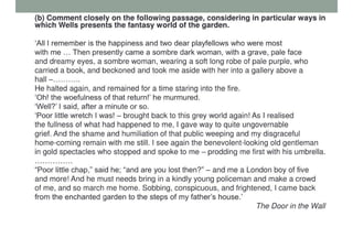 Short Story Essay Questions | PPT