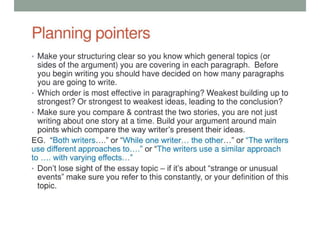 Short Story Essay Questions | PPT