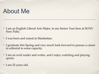 Short story intro | PPT