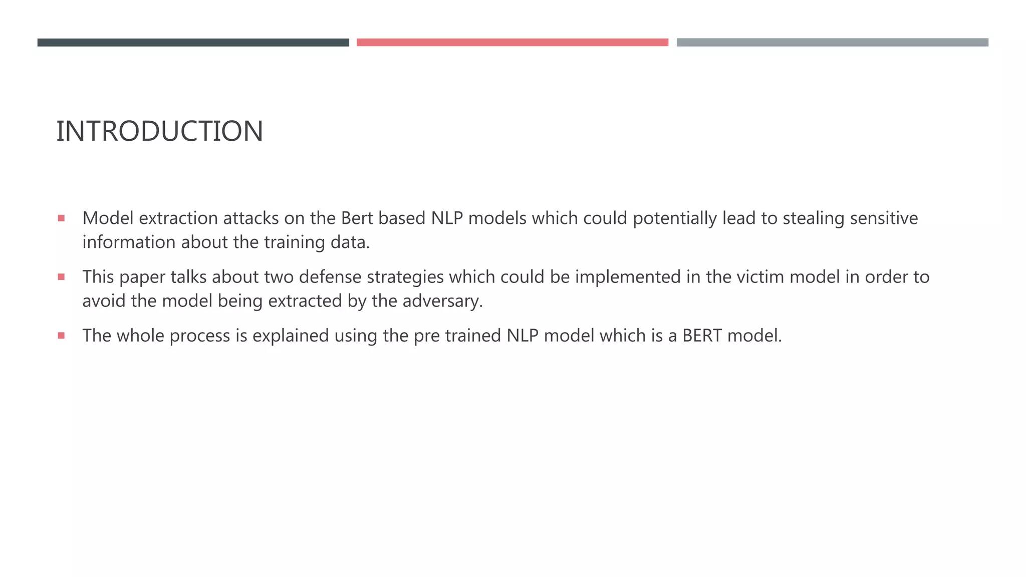 Attacks on Victim Model! A Defense Strategy | PPTX | Web Development | Internet