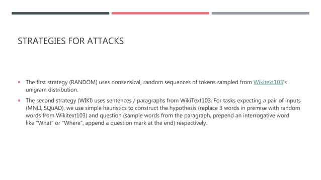 Attacks on Victim Model! A Defense Strategy | PPT