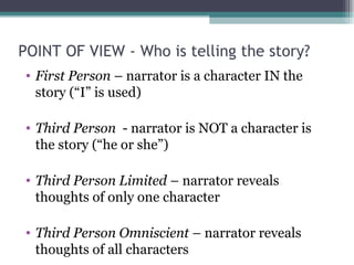 Short story notes | PPT
