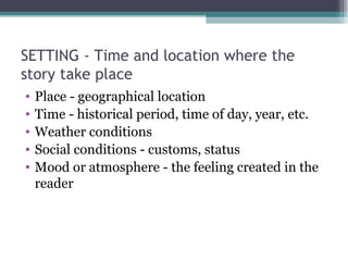 Short story notes | PPT