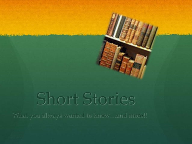 Short story notes 02 | PPT