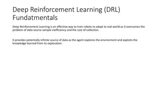 Sim-to-Real Transfer in Deep Reinforcement Learning | PPTX