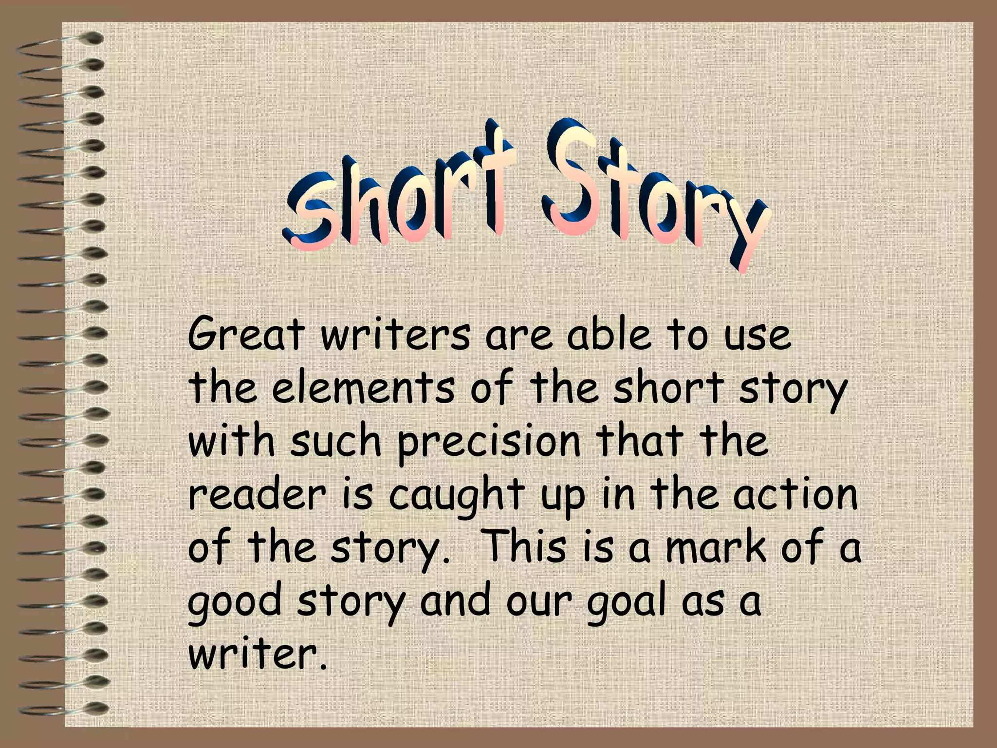 Short Story Powerpoint | PPT