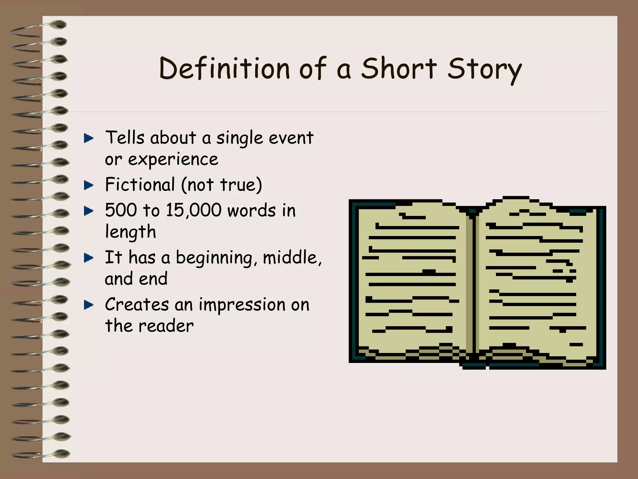 Short Story Powerpoint | PPT