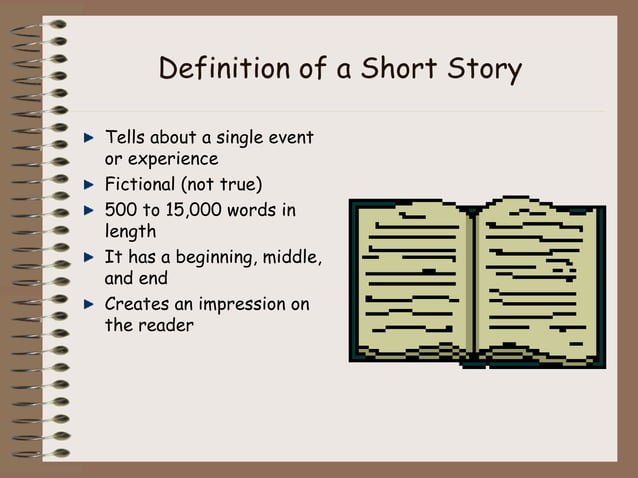 Short Story Powerpoint | PPT | Fiction | Books and Literature