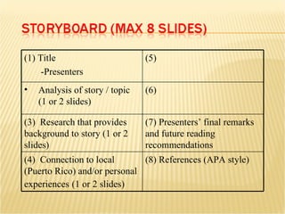 Short Story Presentation | PPT