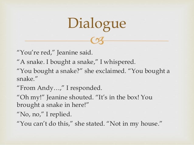 Writing a Short Story: Scenes and Dialogue