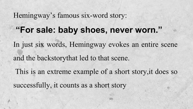 short story presentation.pptx | Drama | Genres