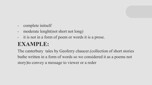 short story presentation.pptx | Drama | Genres