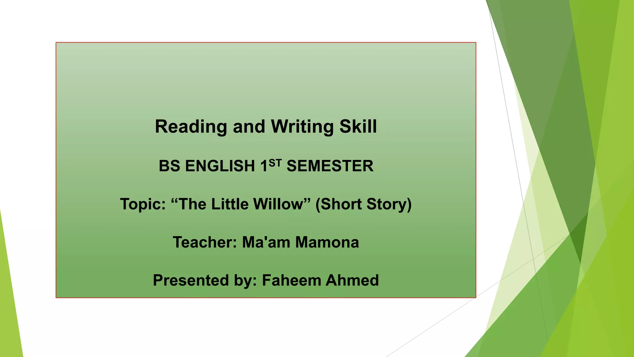 Short Story Presentation.pptx