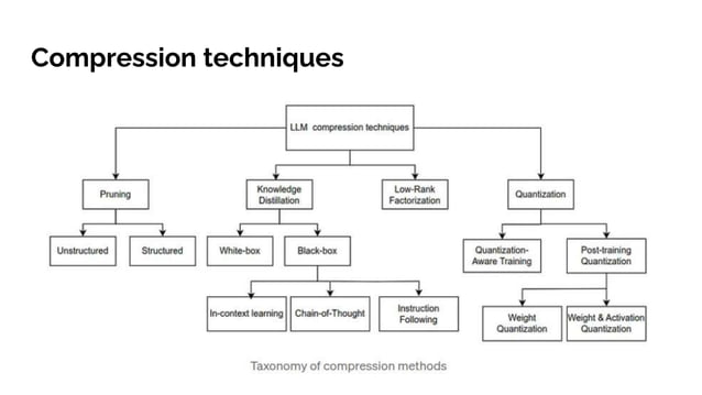 Paper presentation on LLM compression | PPTX