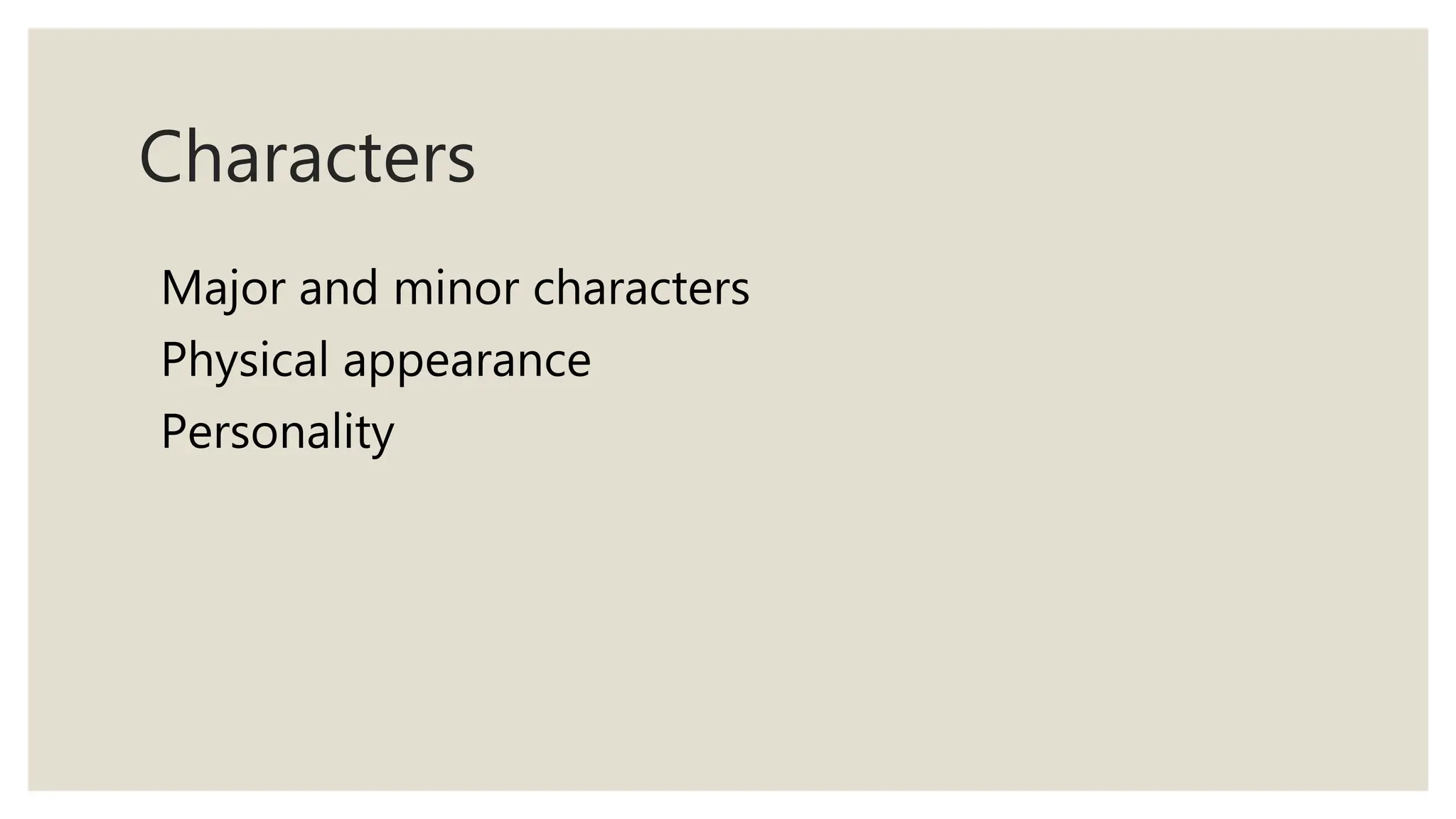 How to design a short story presentation | PPTX | Books and Literature