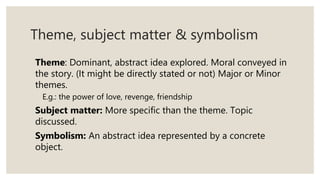 How to design a short story presentation | PPTX | Books and Literature