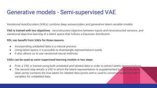 Deep Semi-supervised Learning methods | PPTX