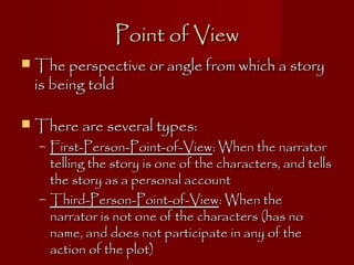Short story terms | PPT