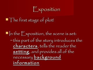 Short story terms | PPT | Fiction | Books and Literature