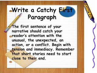 Short Story Writing | PPT
