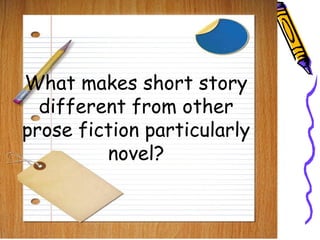 Short Story Writing | PPT