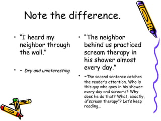 Short story writing | PPT