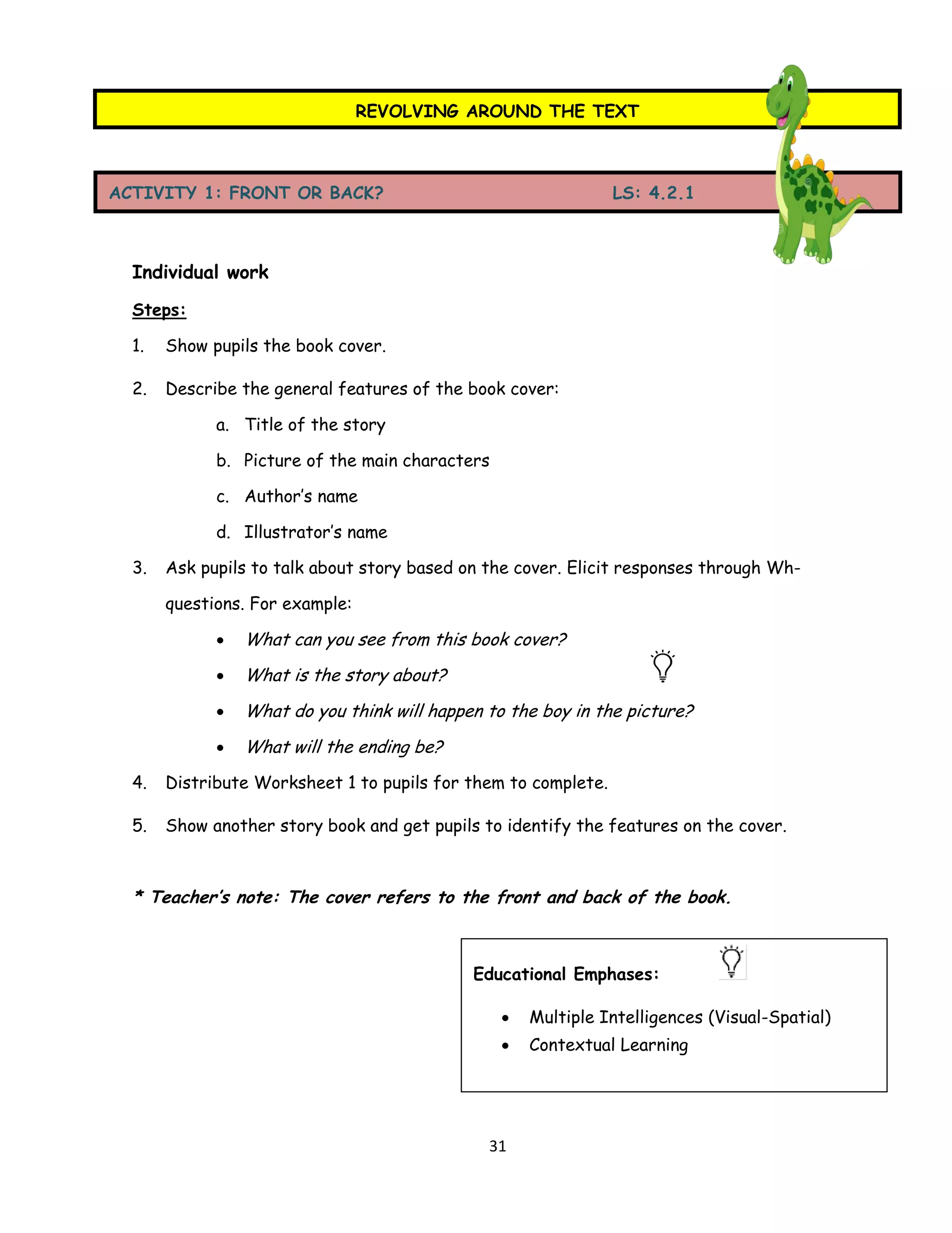 Short story year 5 | PDF