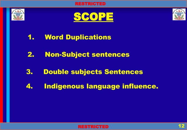 The Syntactic Features of Nigerian English | PPT