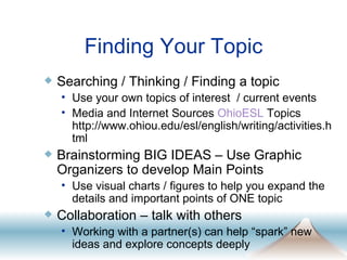 Short talk speech project overview 2011 | PPT