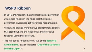 World Suicide Prevention Day 2024 with theme.pptx | Mental Health ...