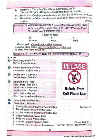 Short technique & basic grammatical 99 rules | PDF