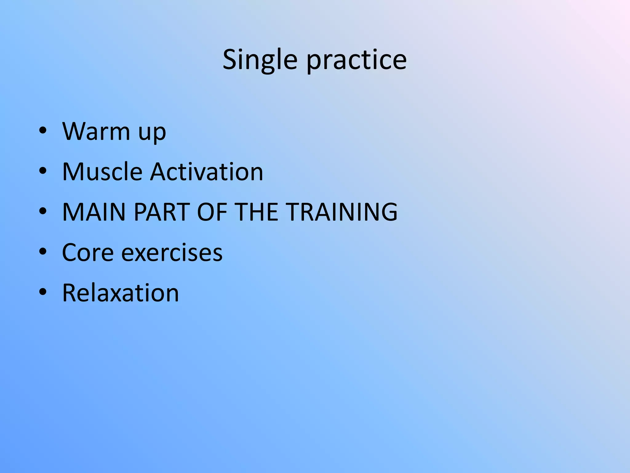 Short term plan microcycle part 2 | PDF