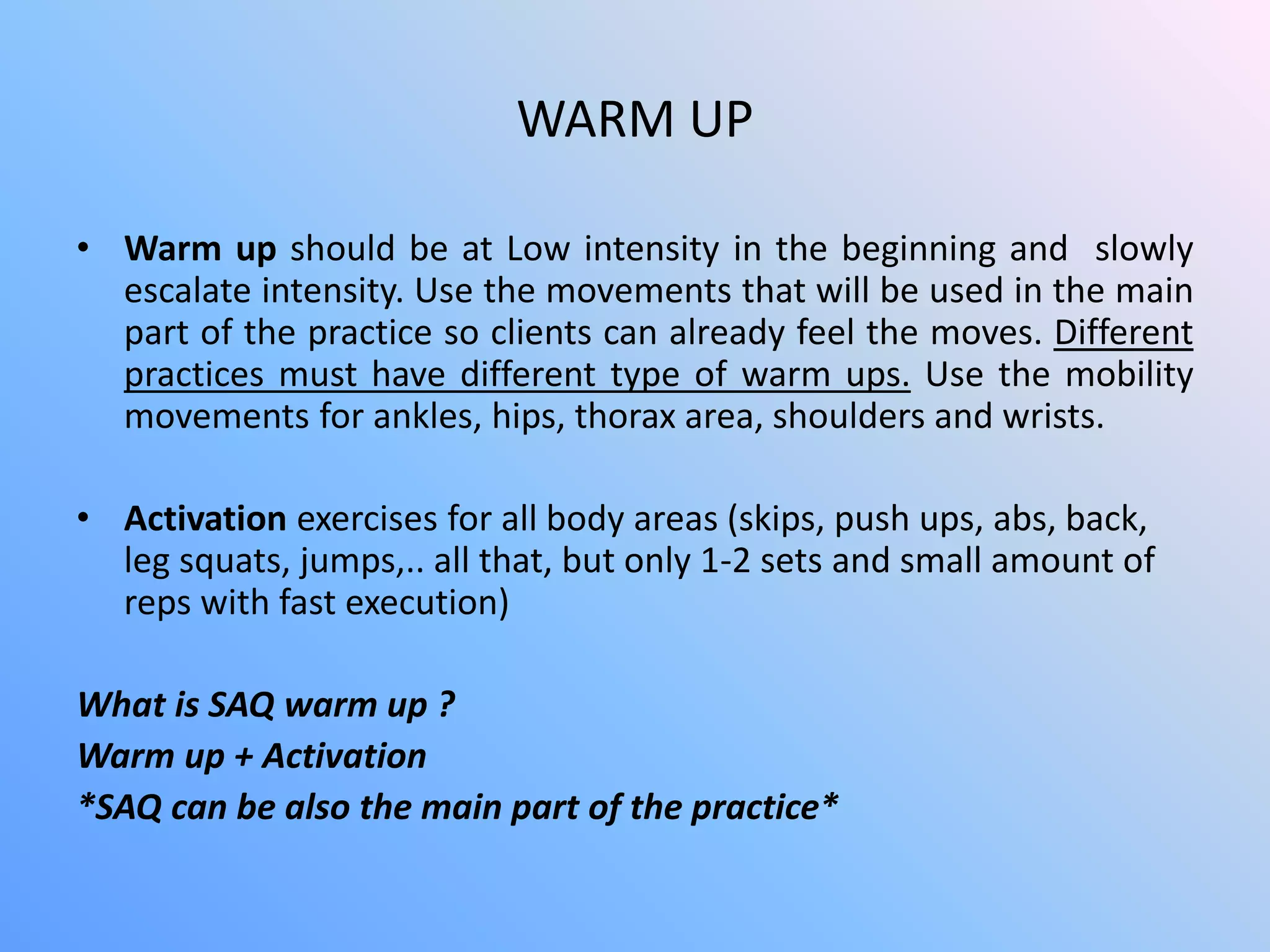 Short term plan microcycle part 2 | PDF