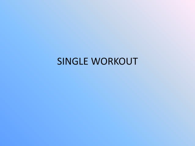 Short term plan microcycle part 2 | PDF | Physical Therapy | Wellness