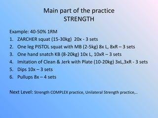 Short term plan microcycle part 2 | PDF | Physical Therapy | Wellness