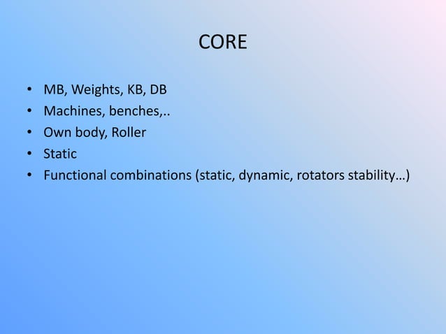 Short term plan microcycle part 2 | PDF | Physical Therapy | Wellness