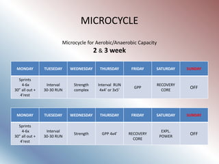 Short term plan microcycle part 2 | PPT