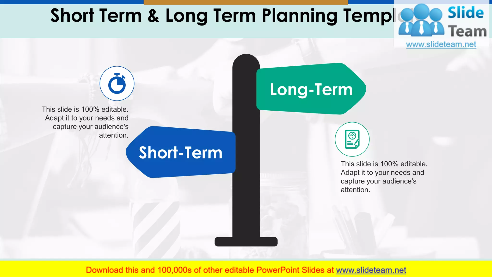 Short Term And Long Term Planning PowerPoint Presentation Slides | PDF