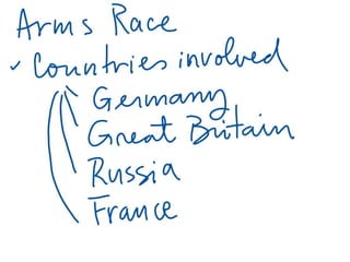 Short-Term Causes WW1 | PDF