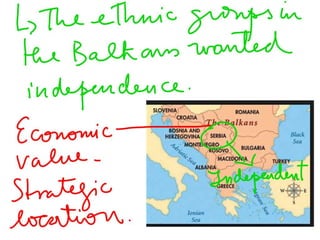 Short-Term Causes WW1 | PPT