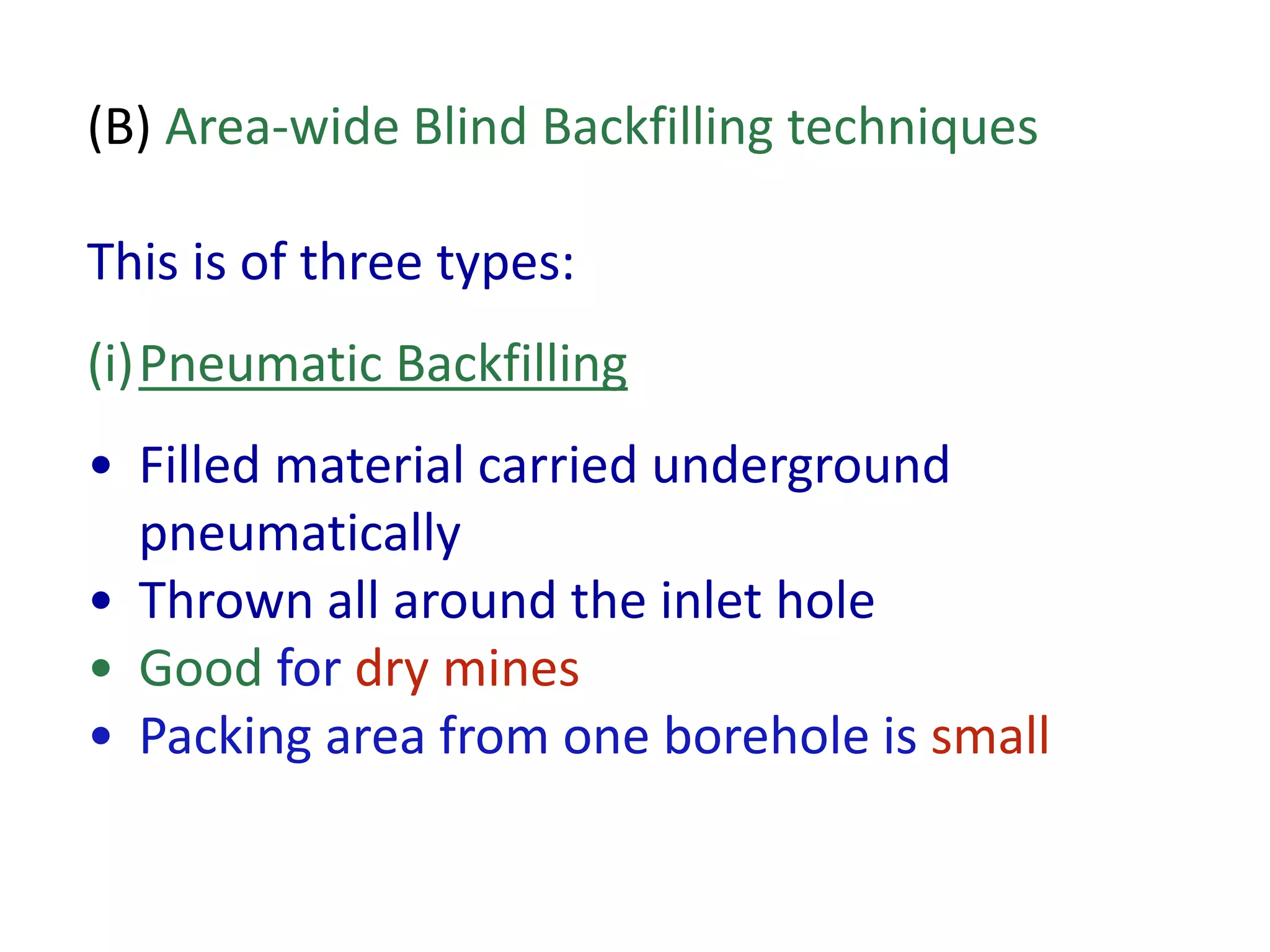 Blind Backfilling of Goaf and Coal Extraction below Built-up Areas ...