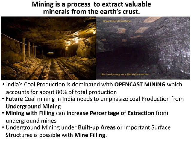 Blind Backfilling of Goaf and Coal Extraction below Built-up Areas ...