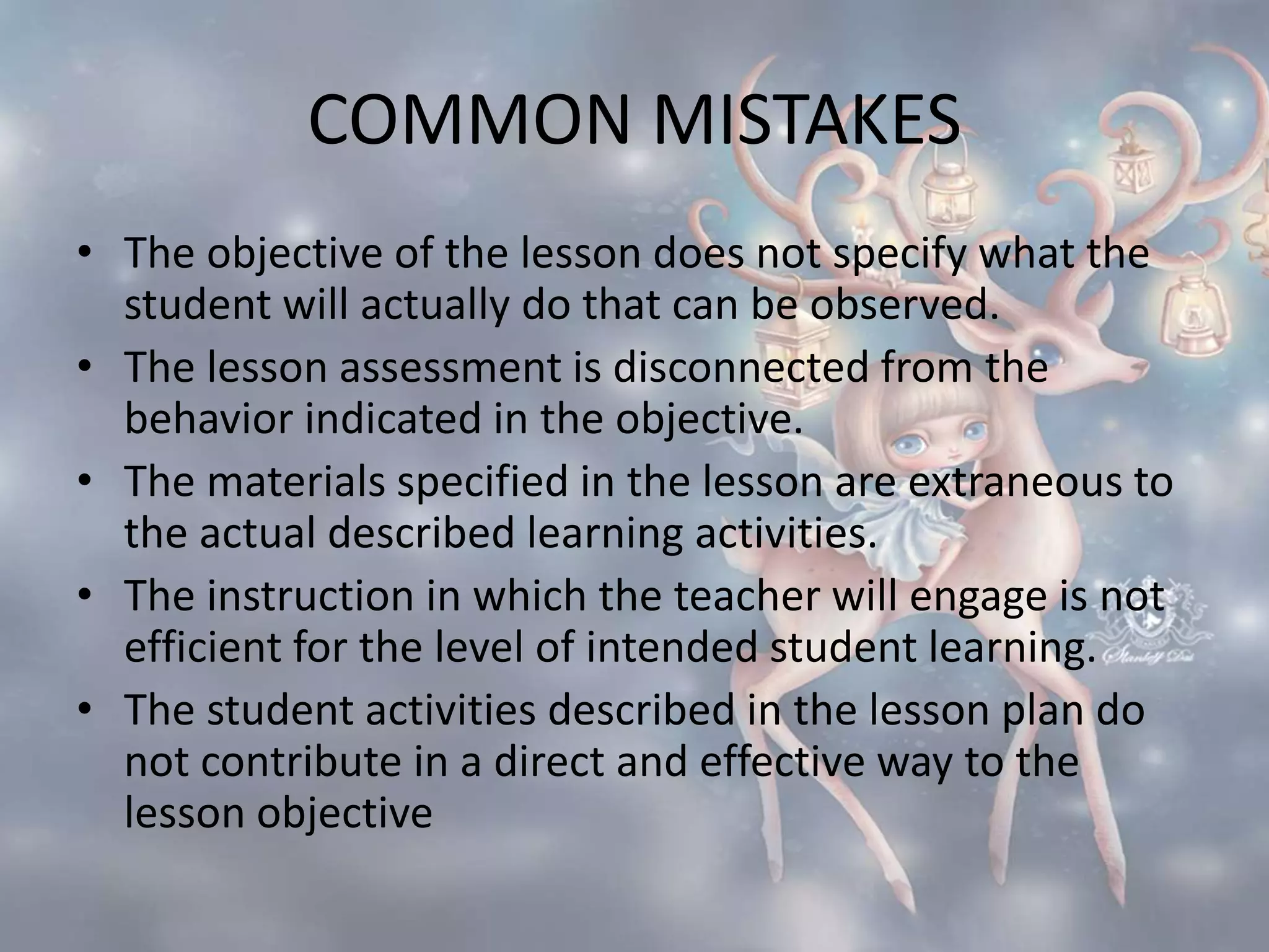 Short term lesson plans | PPTX