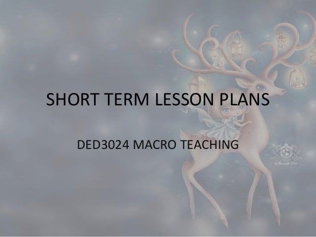 short-term-lesson-plans