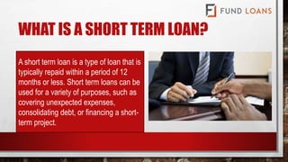 short term loans.pptx