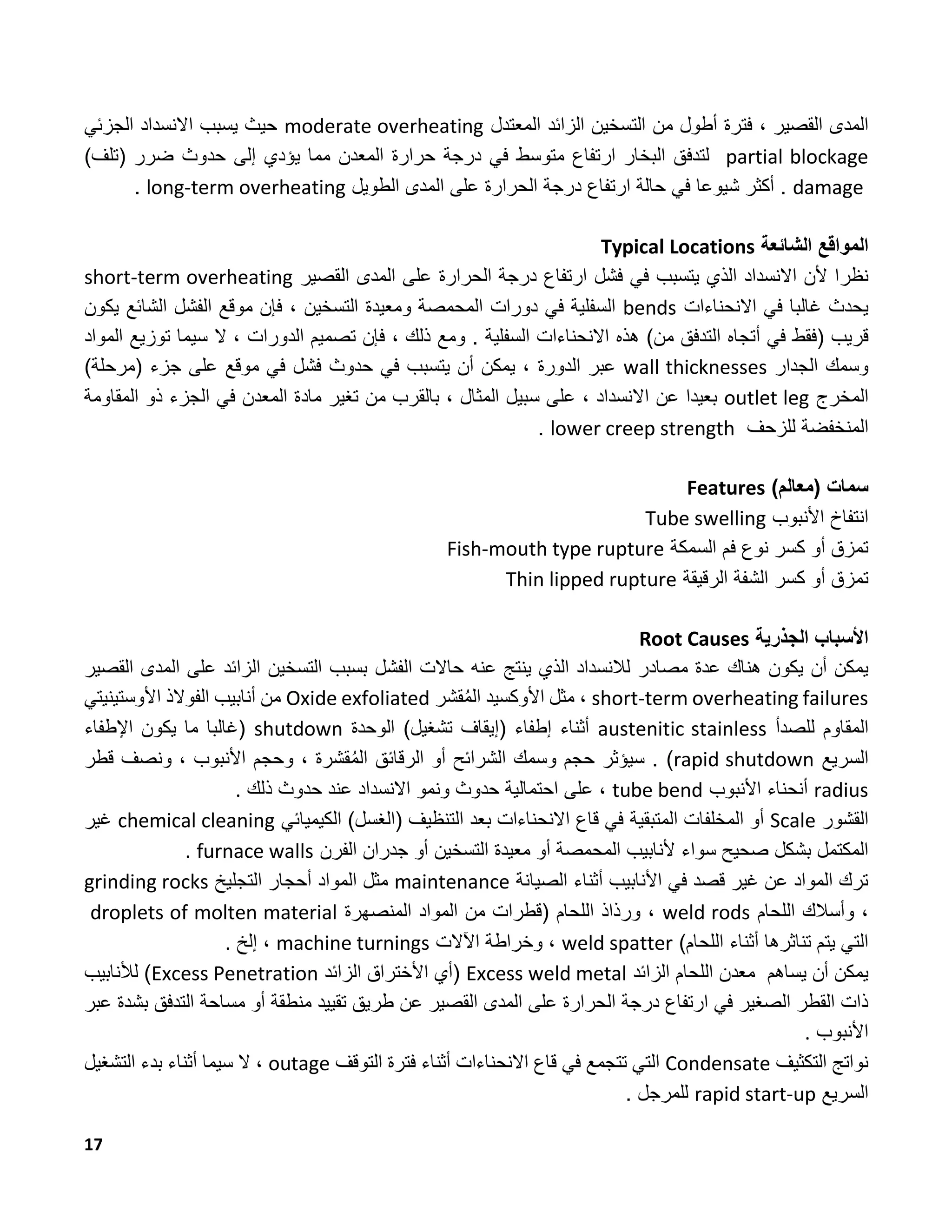 Short Term Overheating Failures in Boiler Tubes.pdf