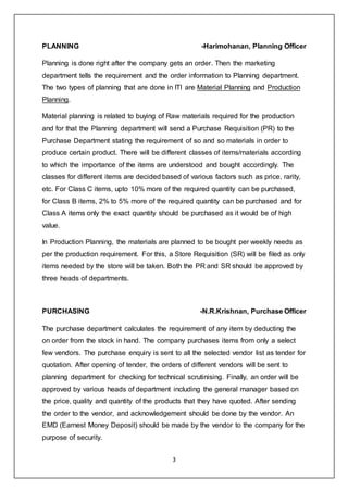 Analysis on the working of ITI Ltd | DOCX