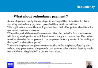 Short time and lay off | PPT