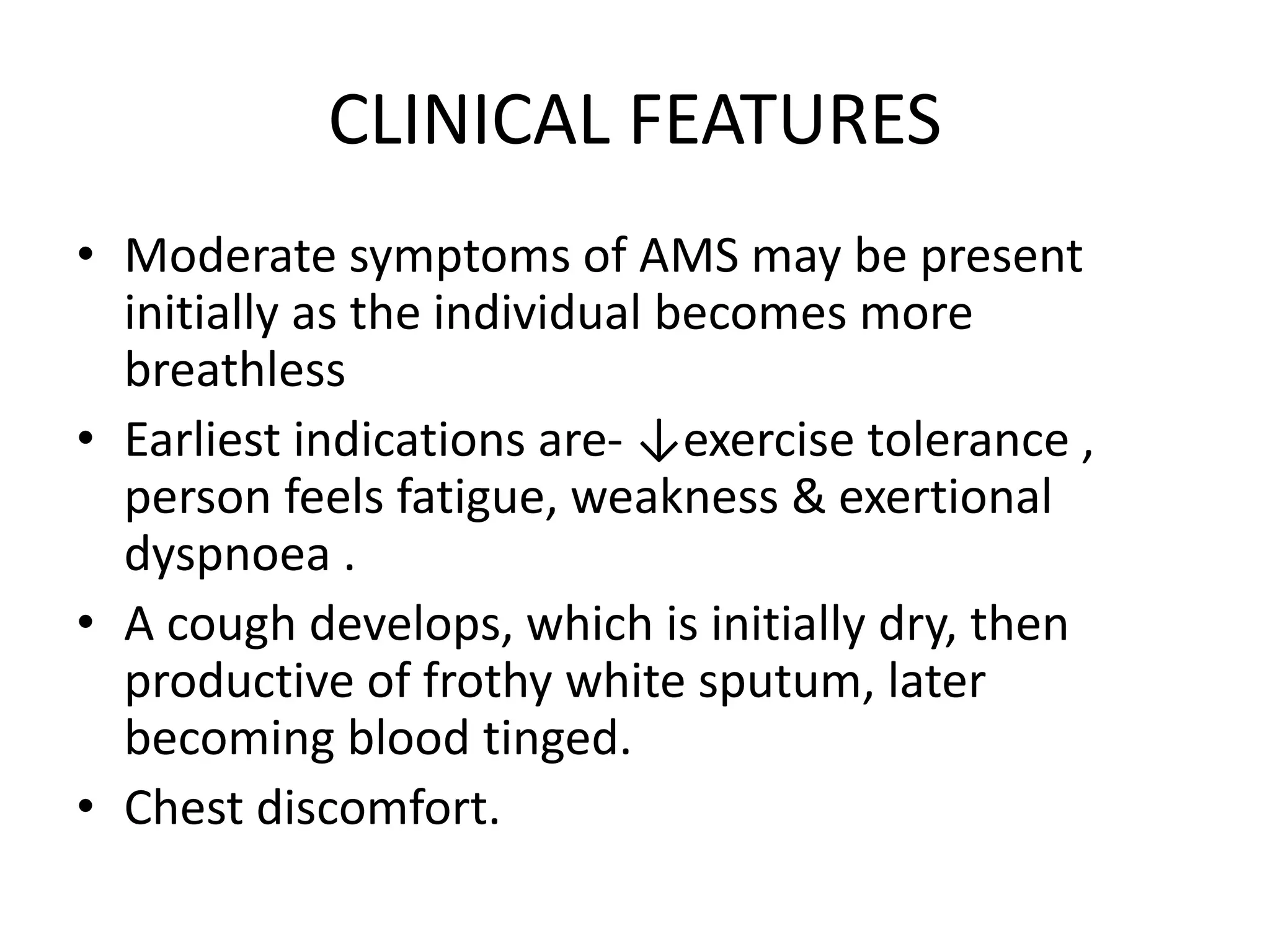 High Altitude Pulmonary Edema - Mountain Sickness - HAPE | PPTX