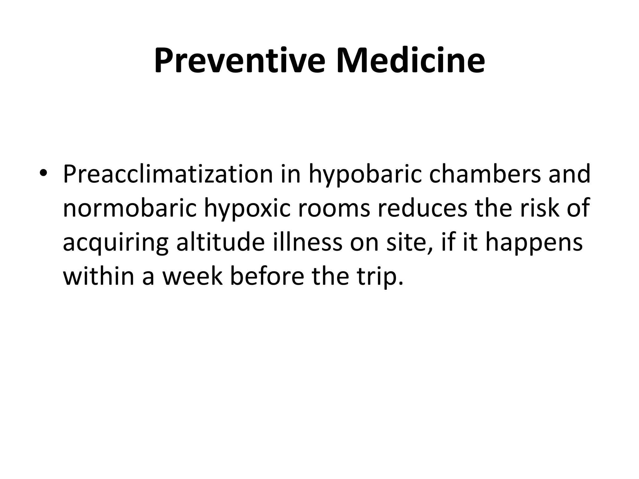 High Altitude Pulmonary Edema - Mountain Sickness - HAPE | PPTX
